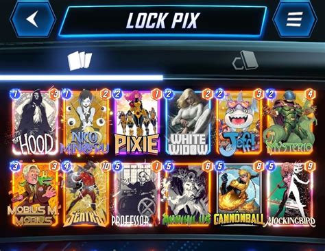 Early Infinite With Pixie Lockdown Rmarvelsnapdecks