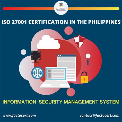 Factocert Iso 27001 Certification In The Philippines Provides Organizations With Standards For