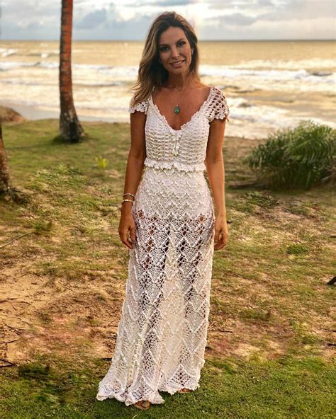 Красивое платье крючком | Crochet dress, Crochet wedding dresses ...