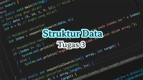 Tugas 3 Struktur Data Youtube