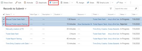 3 The View Auto Refreshed And The Selected Records Are Not Visible In This View