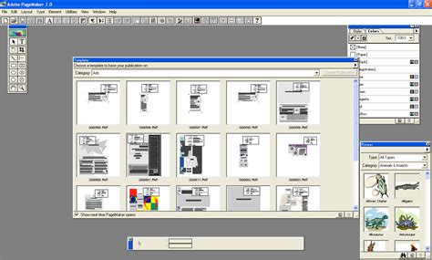 Adobe Pagemaker Pro 7 Main Window Marketsmaster Adobe Has Released Pagemaker Pro 7