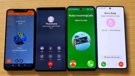 Linphone Vs Face To Call Vs Orange Phone Incomingcalls Youtube