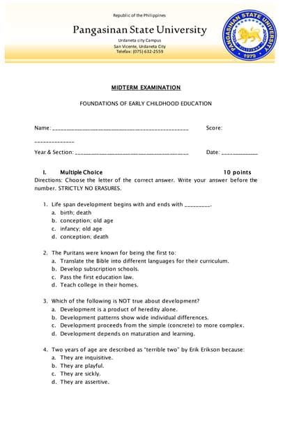 Midterm Examination Docx