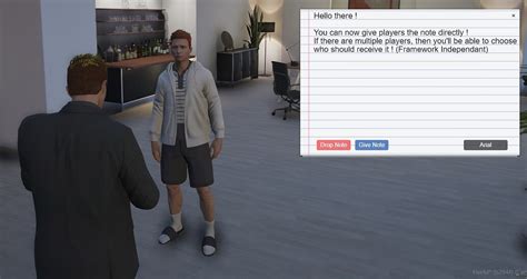 Useable Notepad Item FiveM Releases Cfx Re Community