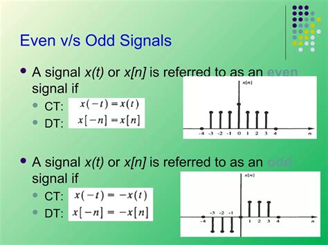 signals and classification ppt