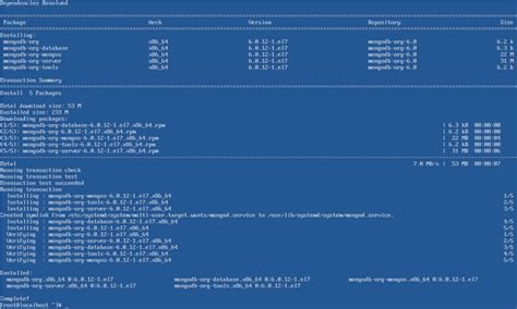 mongodb安装教程（linux平台，图文并茂） c语言中文网