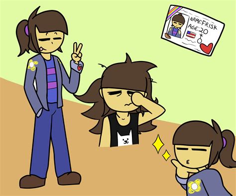 I Saw That You Really Liked My Adult Frisk Design So I Decide To Make