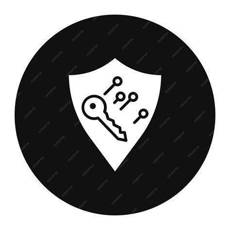 Premium Vector Key Encryption Vector Illustration