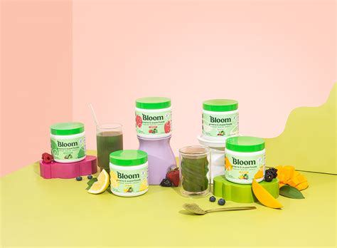 Bloom Supplements Product Photography And Set Design On Behance