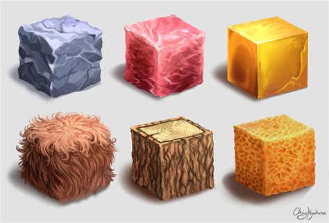 Material Studies In Cubes Artwork