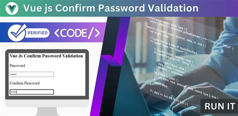 Vue Js Confirm Password Validation Check Password Confirm Password