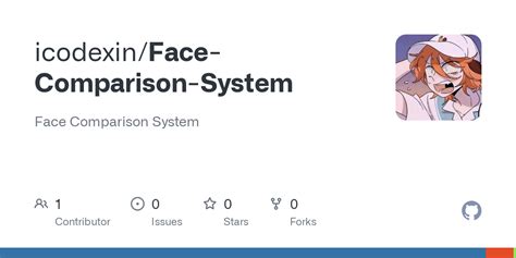 Github Icodexinface Comparison System Face Comparison System