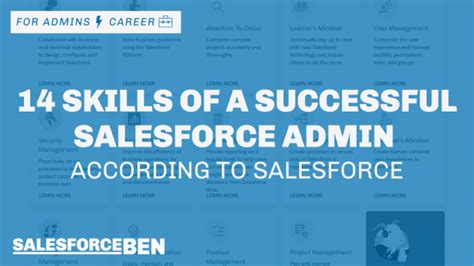 14 Skills Of A Successful Salesforce Admin According To Salesforce