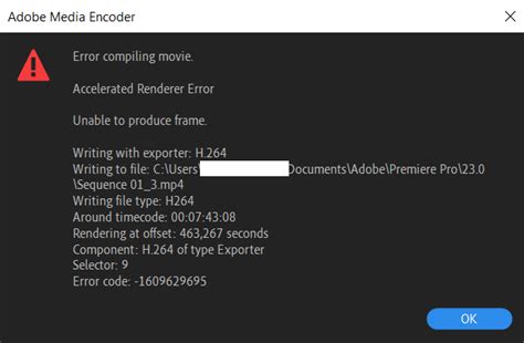 solved error compiling movie accelerated renderer error adobe