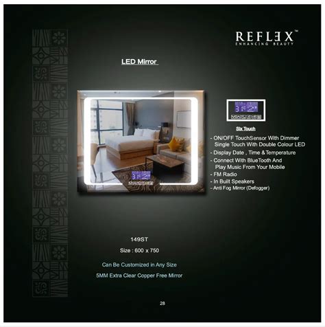Led Touch Sensor Mirror Home 5 W At ₹ 26999piece In Bengaluru Id