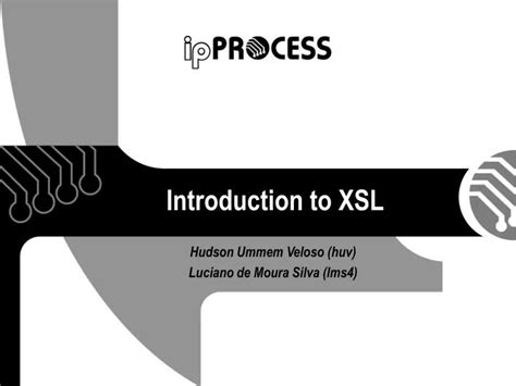 Ppt Comprehensive Guide To Xsl Transform Xml With Xslt Xsl Fo And Xpath Powerpoint