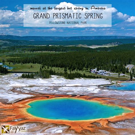 Discover The Stunning Grand Prismatic Spring In Yellowstone National Park
