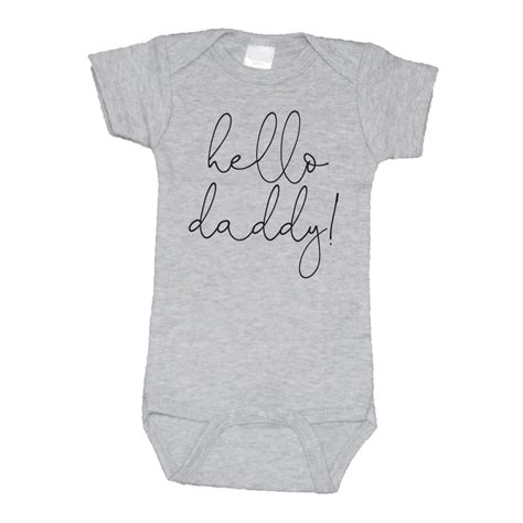 Bump And Beyond Designs Hello Daddy Pregnancy Announcement