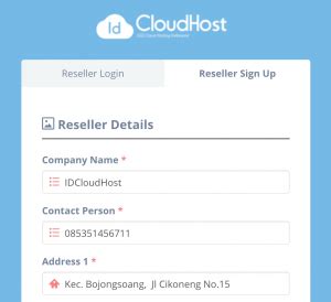 Cara Order Layanan Reseller Domain - IDCloudHost