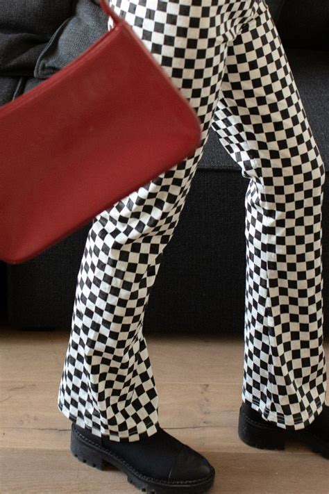 Checkered Pants