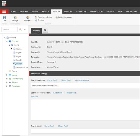 Sitecore Module 302 Searchstax Site Search Docs