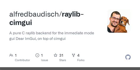 Github Alfredbaudischraylib Cimgui A Pure C Raylib Backend For The