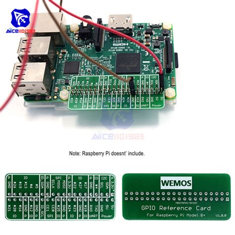 【all of me】diymore gpio reference card board v1 0 0 for raspberry pi b