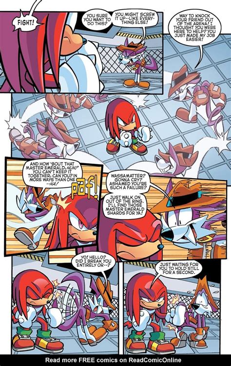 Sonic And Knuckles Comic Strip