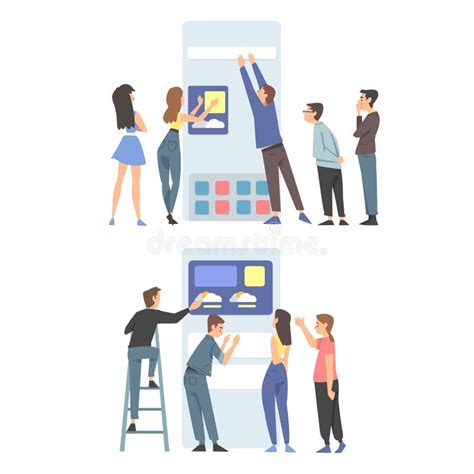 Ux Or User Experience Designer Creating Product And Service For Human Computer Interaction