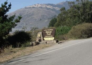 Los Padres National Forest Plaskett Creek Campground Forest Service