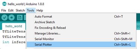 Sine Wave Demo Tensorflow Lite For Circuit Playground Bluefruit