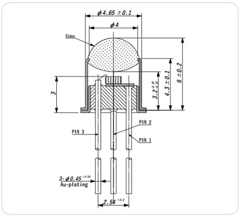 High Speed Ingaas Pin Photodiode Photodetectors Marktech