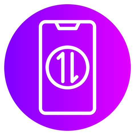 Mobile Data Generic Gradient Fill Icon