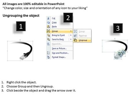 Ppt Templates Network Lan Ethernet Cable PowerPoint Slides PowerPoint Templates