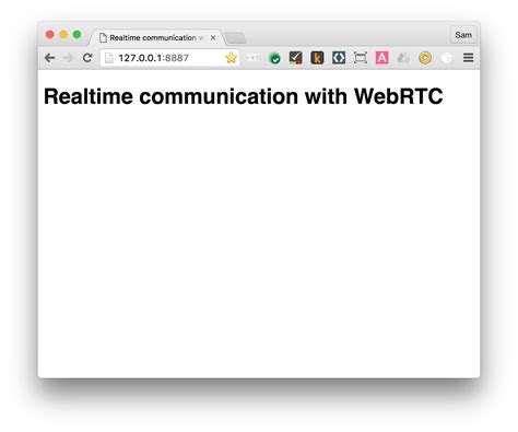 Enable Real Time Communication With WebRTC Google For Developers
