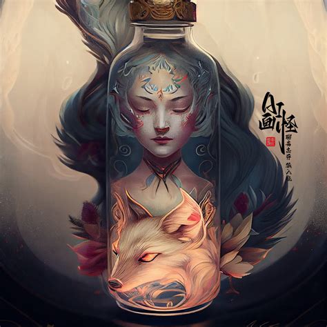 Ancient Kitsune Art
