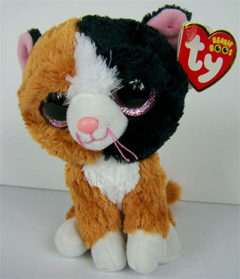 Ty Beanie Boos Tauri The Calico Cat Plush 6 Inch 2016 With Tags 22330714