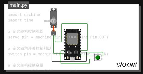 小小下士的舵机1 Wokwi Esp32 Stm32 Arduino Simulator