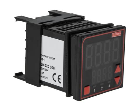 RS PRO Panel Mount PID Temperature Controller X Mm Output Relay SSR V Ac
