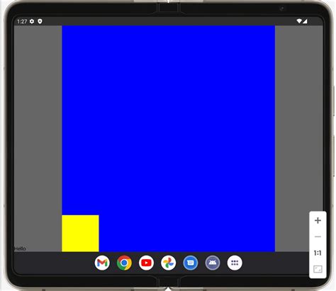 kotlin how do i make a compose dialog respect a fold device