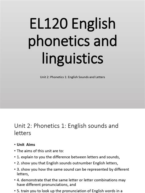 unit 2 and 3 phonetics and linguistics pdf