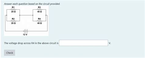 Solved Answer Each Question Based On The Circuit Chegg