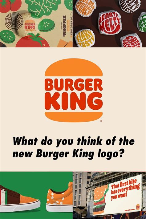 The Burger King Logo Is Shown In Four Different Colors And Sizes Including Orange Green