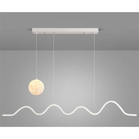 Полилей Etyopia Luminilux бял 120 см метал Led Emagbg