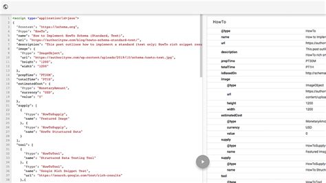 HowTo Schema How To Implement Standard Image Rich Snippets