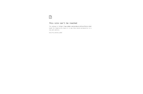 Adobe After Effects Vs Autodesk Combustion Professional Software