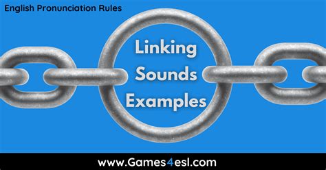 Examples Of Linking Sounds At Willy Booth Blog