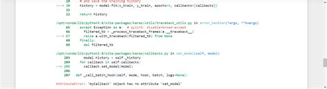 Mycallback Object Has No Attribute Setmodel Introduction To Tf