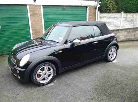 Mini Black One Convertible Chrome Pack Low Mileage Car For Sale